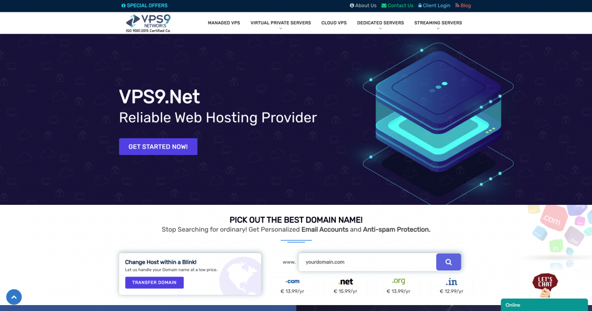 Hosting overview Vps9.net - authentic reviews, expert opinions and commentaries